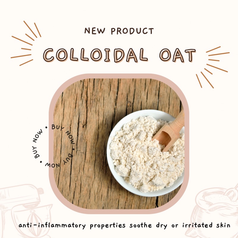 COLLOIDAL OATMEAL FOR SKIN TREATMENT | Shopee Malaysia