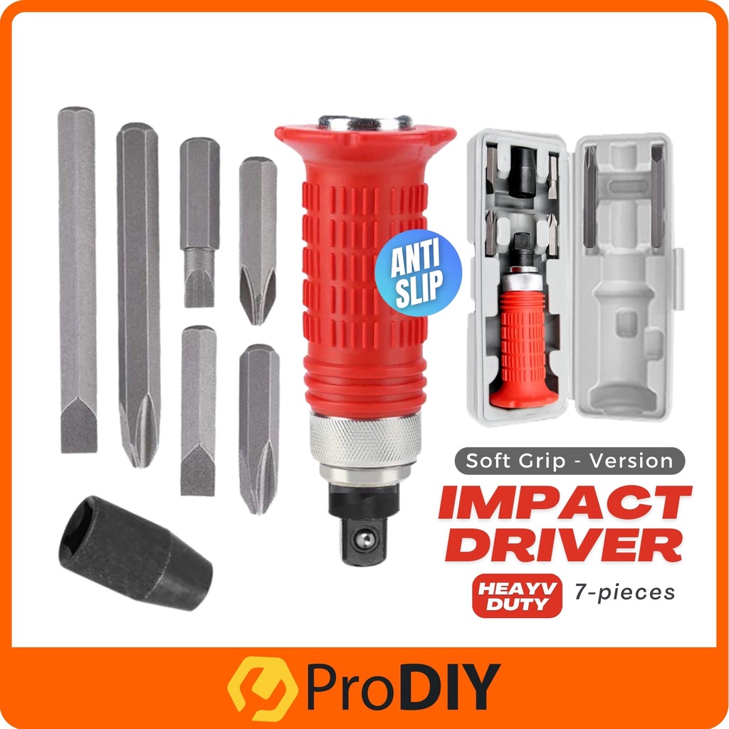 PRODIY Q.NENG 2001 7PCS Impact Driver Drill Screw Extractor Screwdriver ...