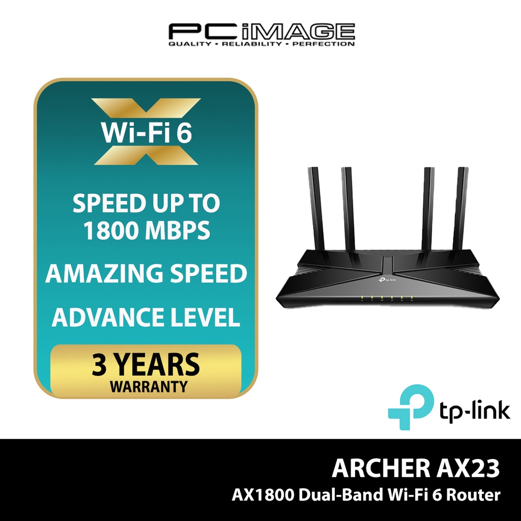 TP-Link Onemesh Archer AX23 - AX1800 Dual-Band Wi-Fi 6 Gigabit Wireless ...