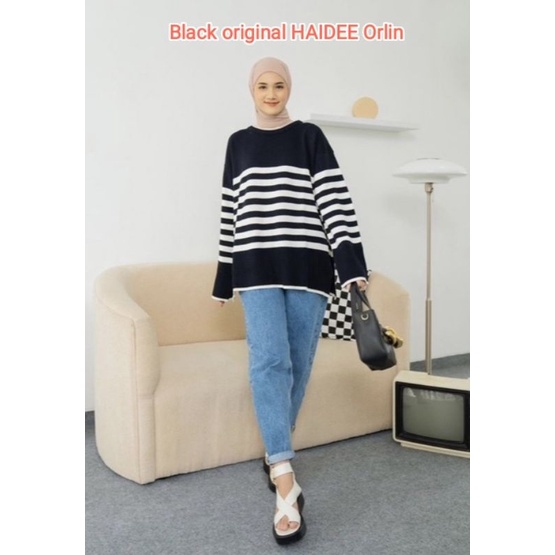 Black Oversized HAIDEE orlin original | Shopee Malaysia
