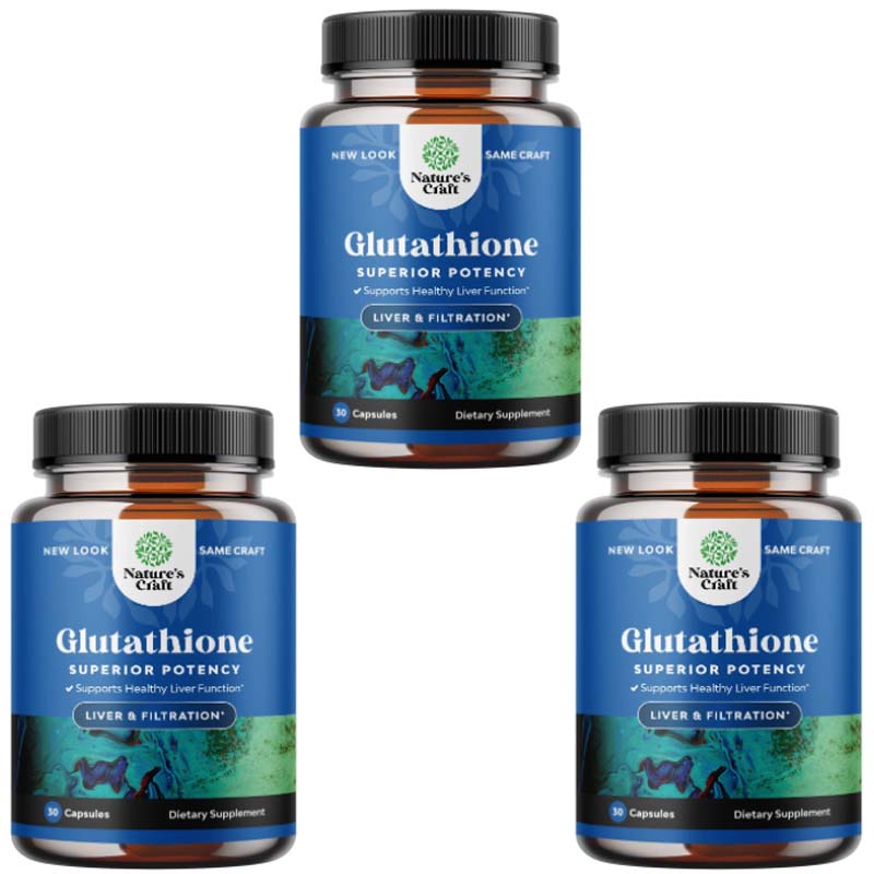 Natures Craft's Pure Glutathione Supplement with Glutamic Acid - L ... Natures Craft's Pure Glutathione Supplement with Glutamic Acid - L ...