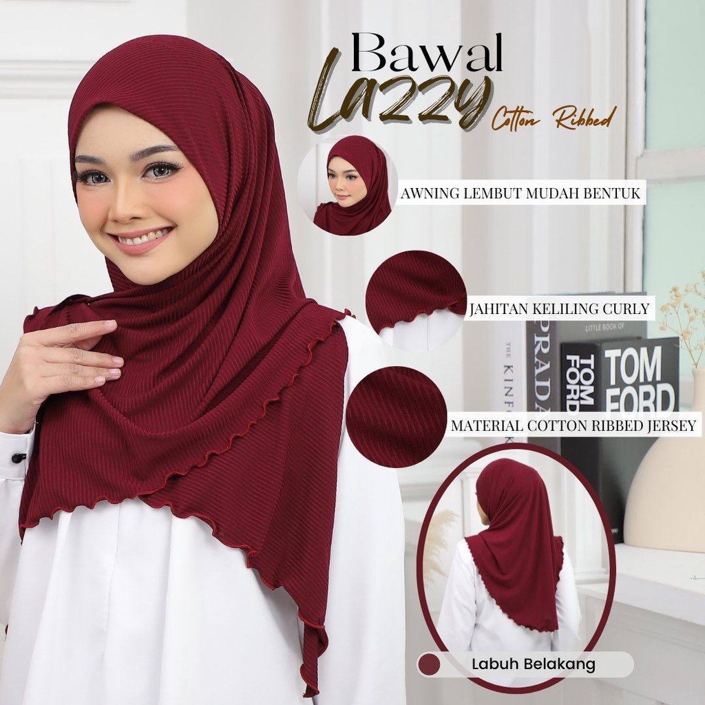 BAWAL LAZY RUFFLE/LAZZY LAYLA /INSTANT BAWAL LAYLA TRAVEL | Shopee Malaysia