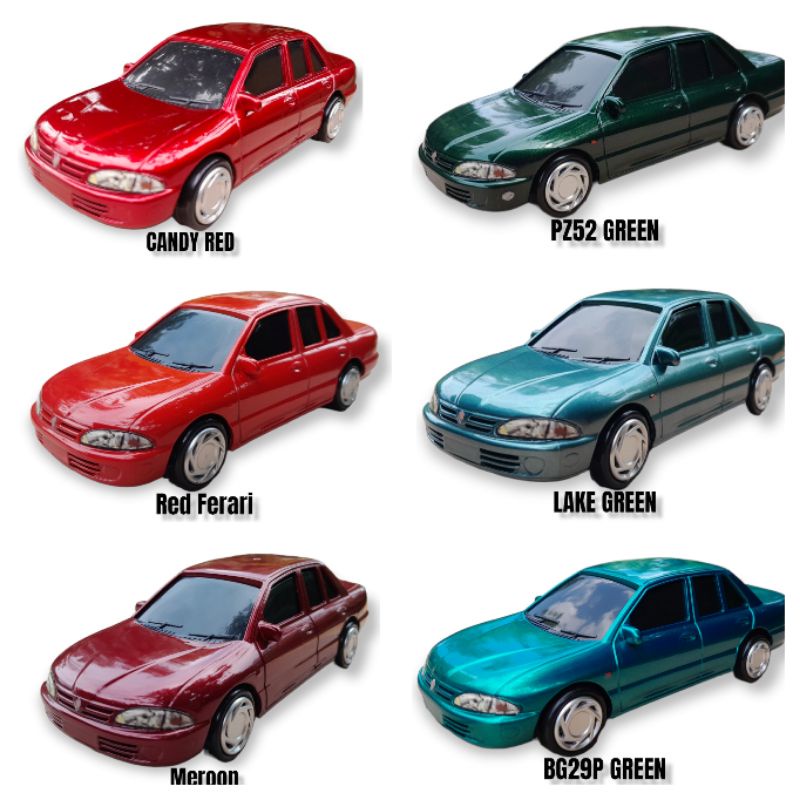 replika Proton Wira scale 1/24 (CUSTOM WARNA) | Shopee Malaysia