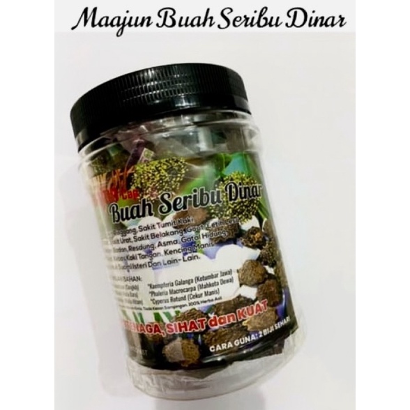 MAAJUN BUAH SERIBU DINAR | Shopee Malaysia