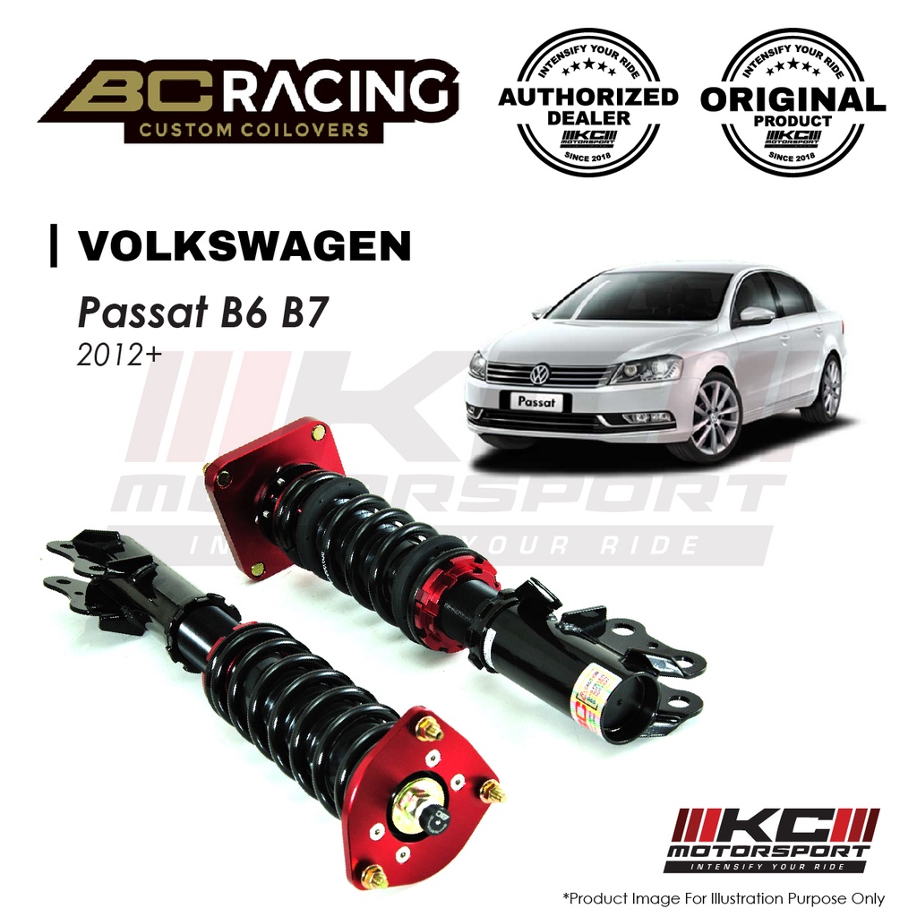 Volkswagen Passat B6 B7 2012+ - BC Racing V1 Fully Adjustable ...