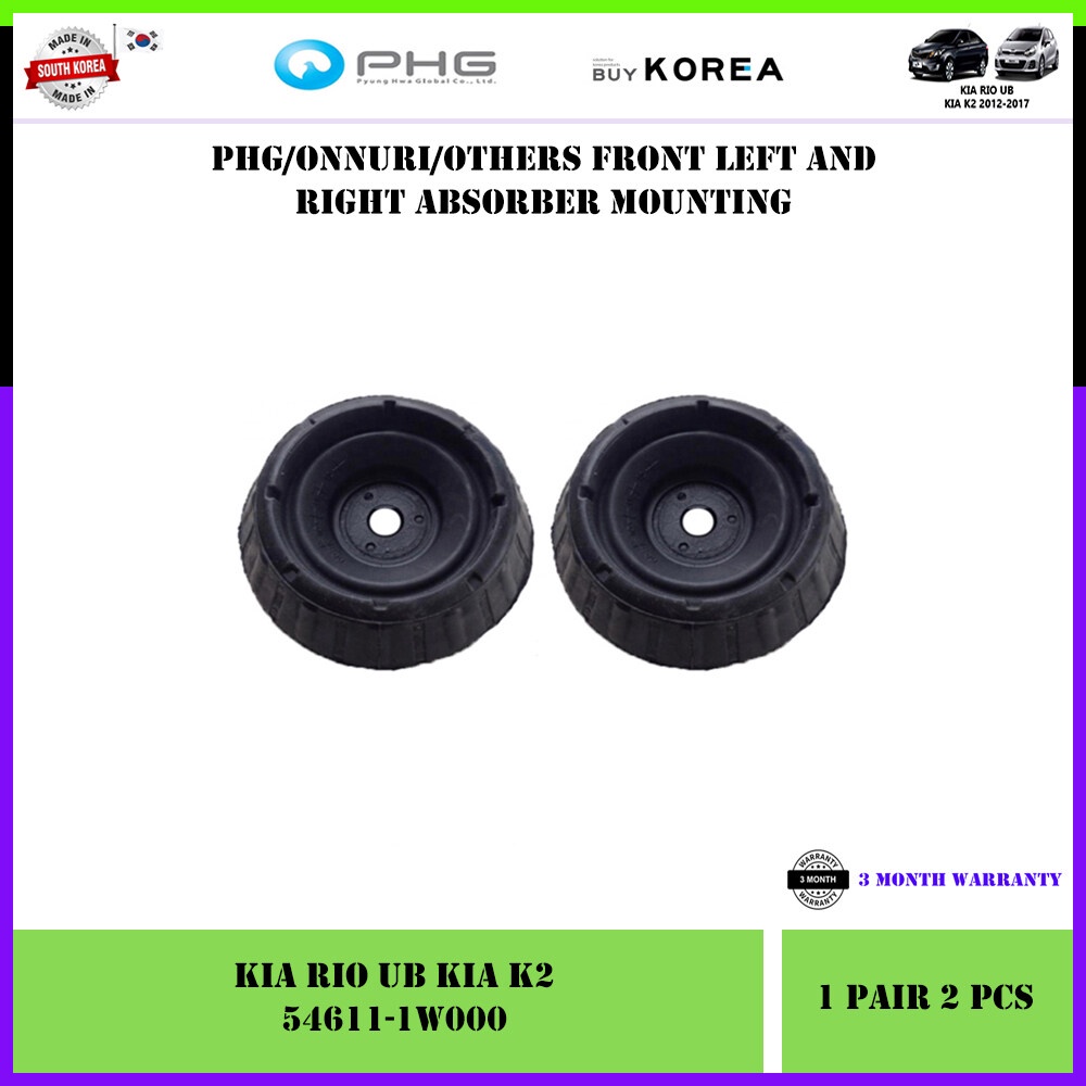 Kia Rio UB Kia K2 Korea Aftermarket Front Left And Right Absorber ...