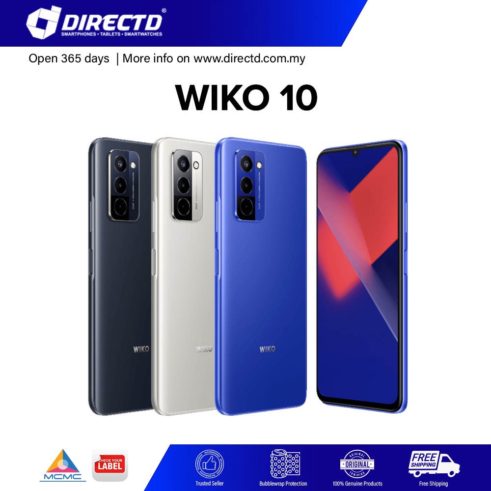 Wiko 10 Price in Malaysia & Specs - RM509 | TechNave