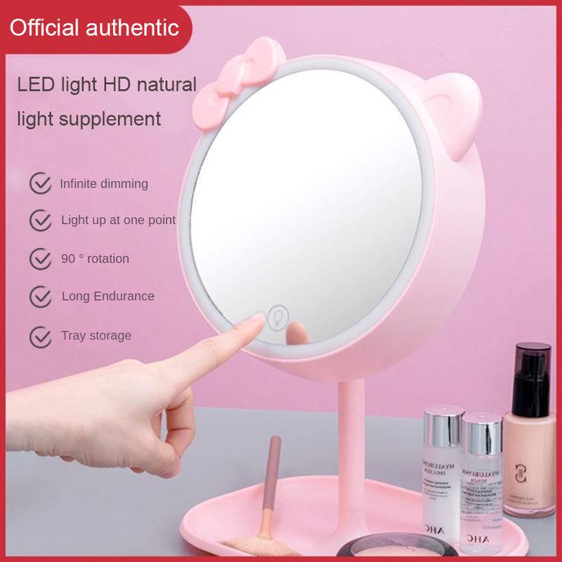 Influencer led Makeup Mirror Desktop Table Lamp Dressing Fill Light ...