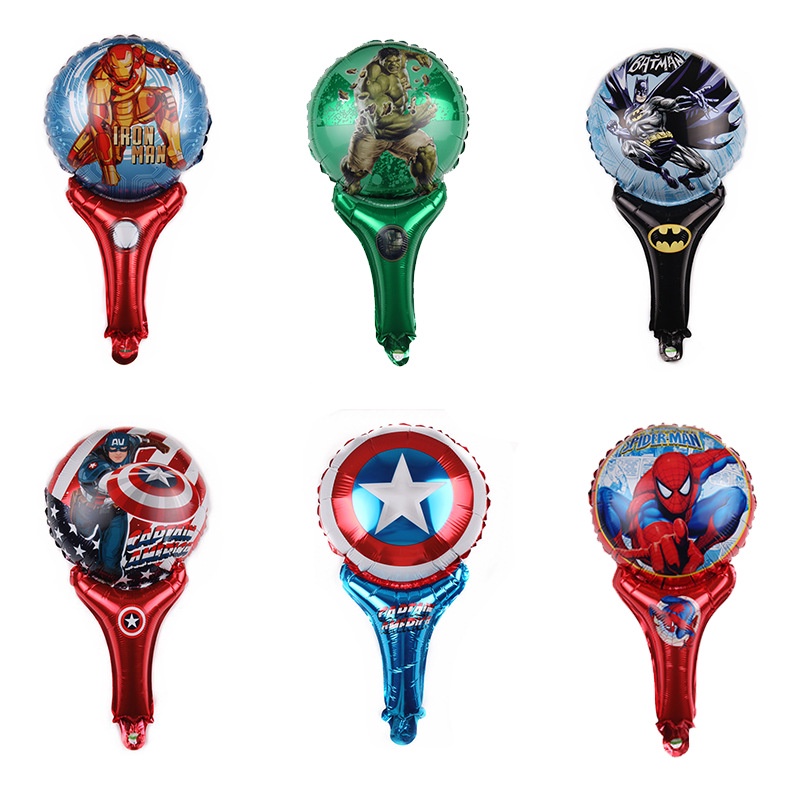 Avengers balloon Superhero aluminum foil balloon cartoon hand-held ...