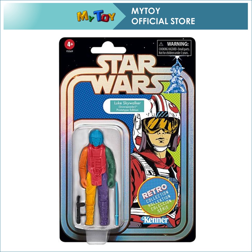Hasbro Star Wars Retro Collection 3.75 Inch Luke Skywalker (Snowspeeder ...