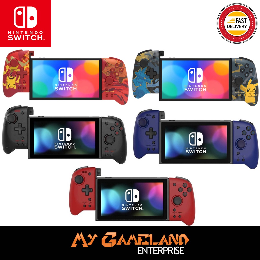 Nintendo Switch Hori Split Pad Pro Charizard & Pikachu / Lucario ...