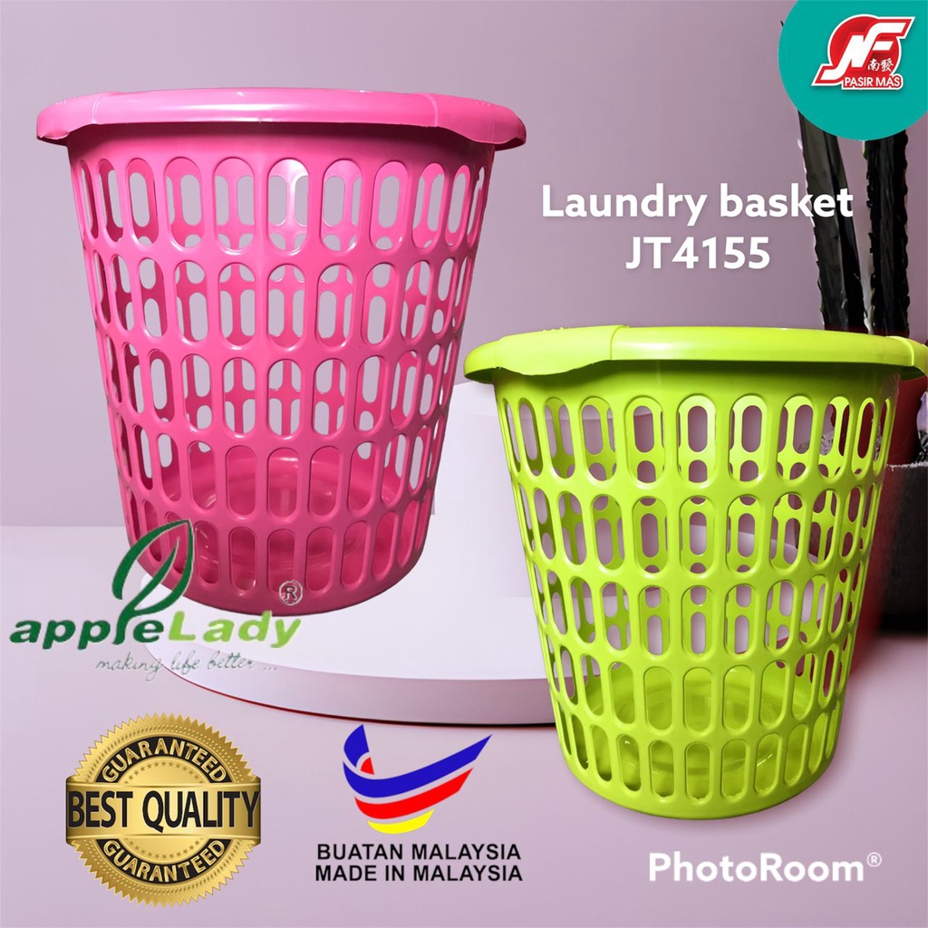 laundry basket clothes bakul raga kain JT 4155 | Shopee Malaysia