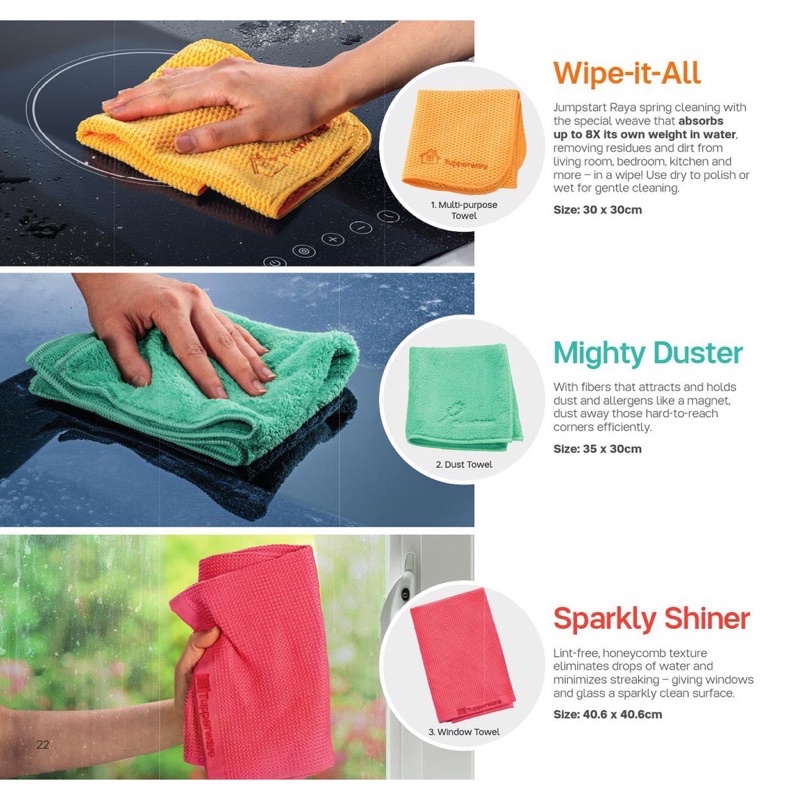 Tupperware Microfiber Cloth 2pcs | Shopee Malaysia