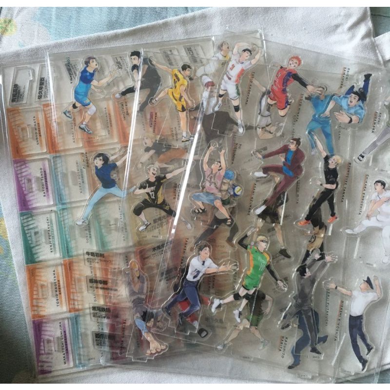 Haikyuu 10th anniversary Standee Haikyu Acrylic Stand Original Kuroo ...