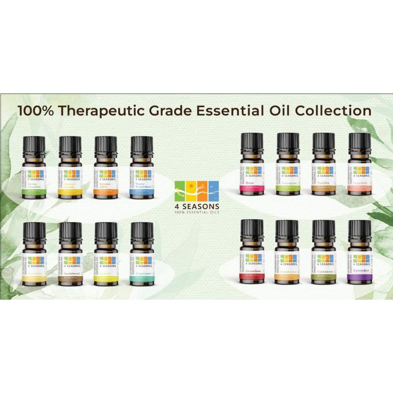 4 seasons essential oils (set of 4) | Shopee Malaysia