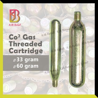 33g CO2 // 60g CO2 // Gas Threaded Cartridge for Life Vest (33 Gram ...