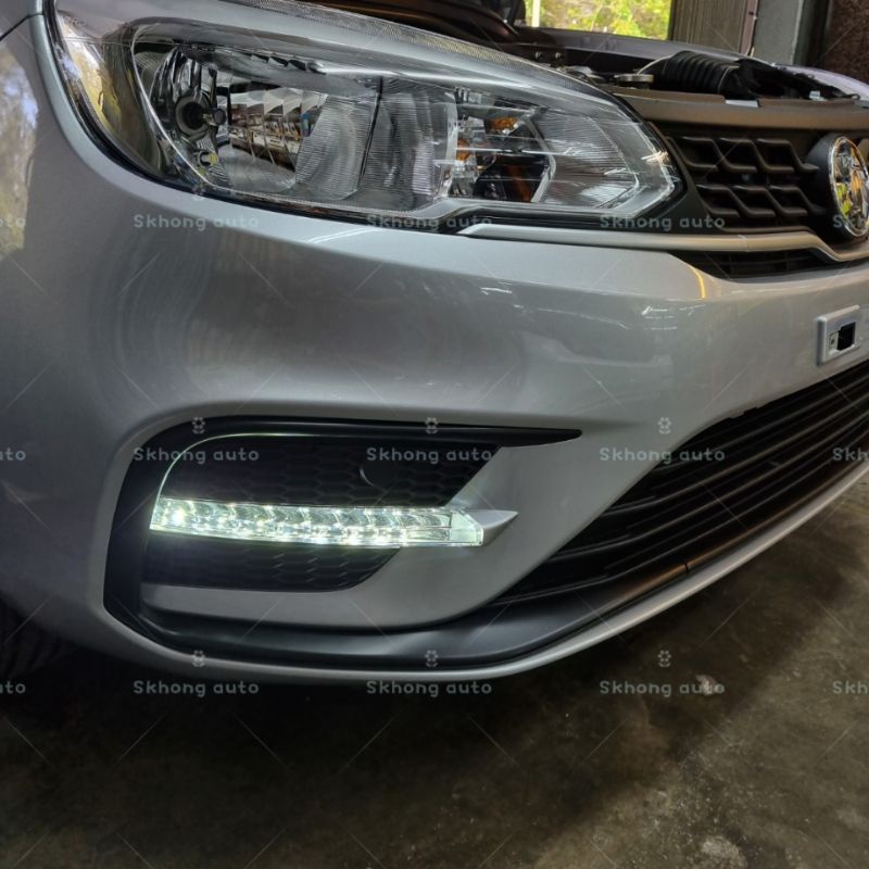 PROTON SAGA vvt 2019-2023 OEM Fog Lamp Sport Light Full Set with wire | Shopee Malaysia