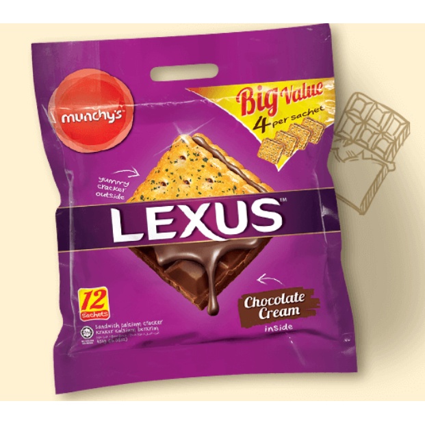 MUNCHY'S LEXUS SANDWICH CRACKER 418G | Shopee Malaysia