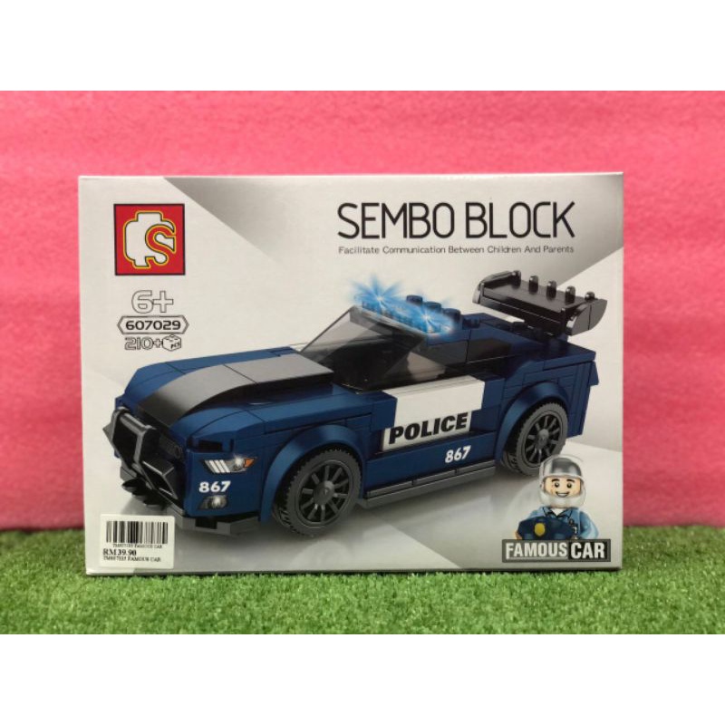 Sembo Block - Racing Car Building Brick/ Car Block /Lego Brick | Shopee ...