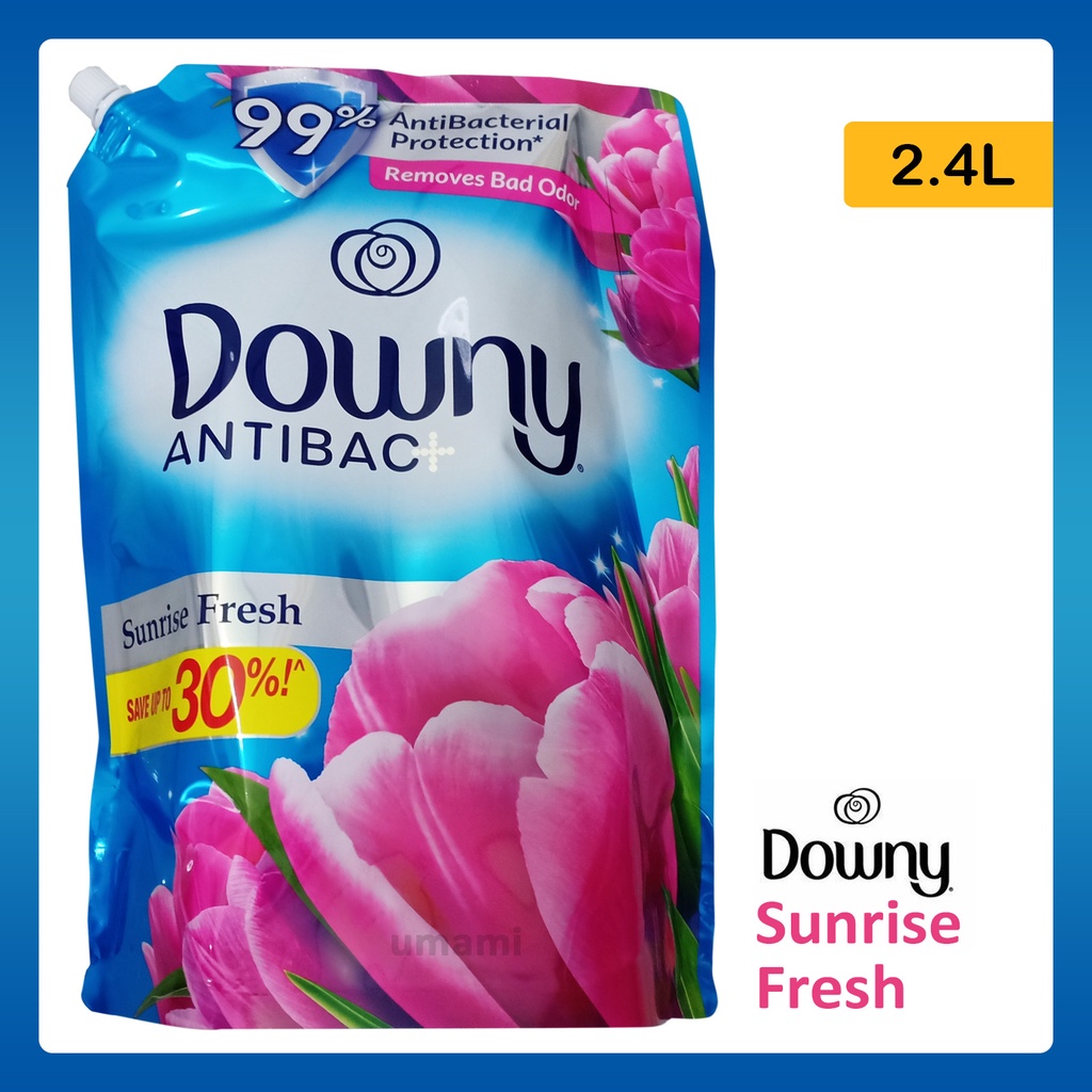 Downy Sunrise Fresh | Concentrate Fabric Softener Refill (2.4L ...