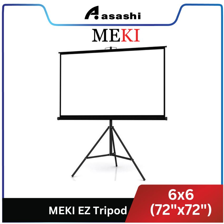 MEKI EZ TRIPOD SCREEN MATT WHITE 72"x72" (6x6) | Shopee Malaysia