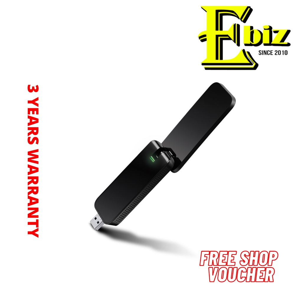 TP-LINK Archer T4U AC1300 High Gain Wireless MU-MIMO Dual Band USB ...