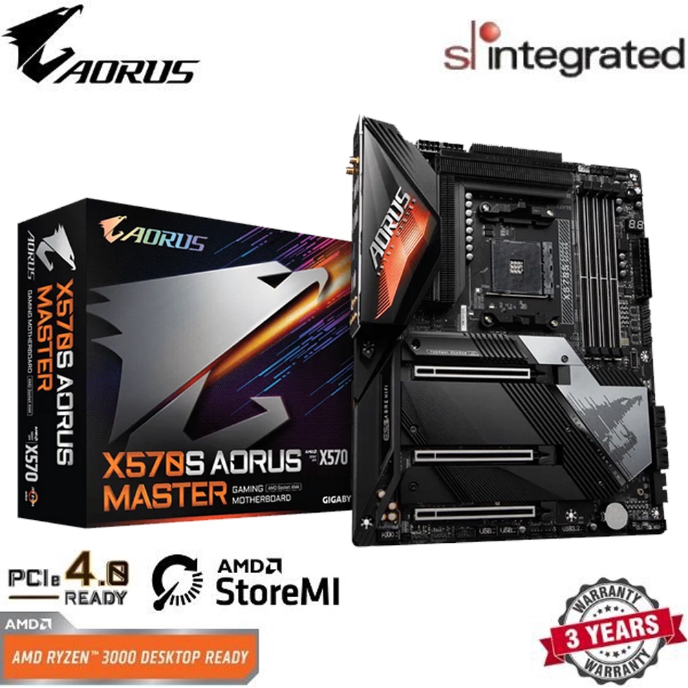 Gigabyte X570s AORUS MASTER(rev 1.0) Motherboards | Shopee Malaysia
