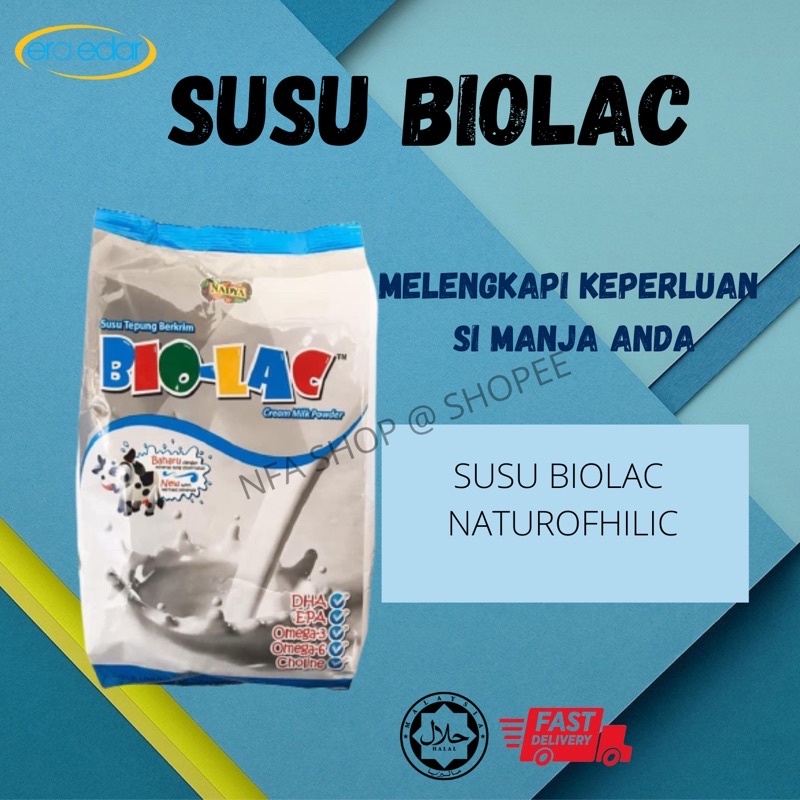 SUSU BIOLAC NATUROPHILIC PEK 500g | Shopee Malaysia