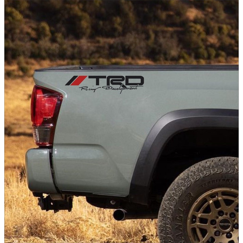 Toyota Tacoma Tundra 2016 - 2022 TRD Racing Development Bed Vinyl Decal ...