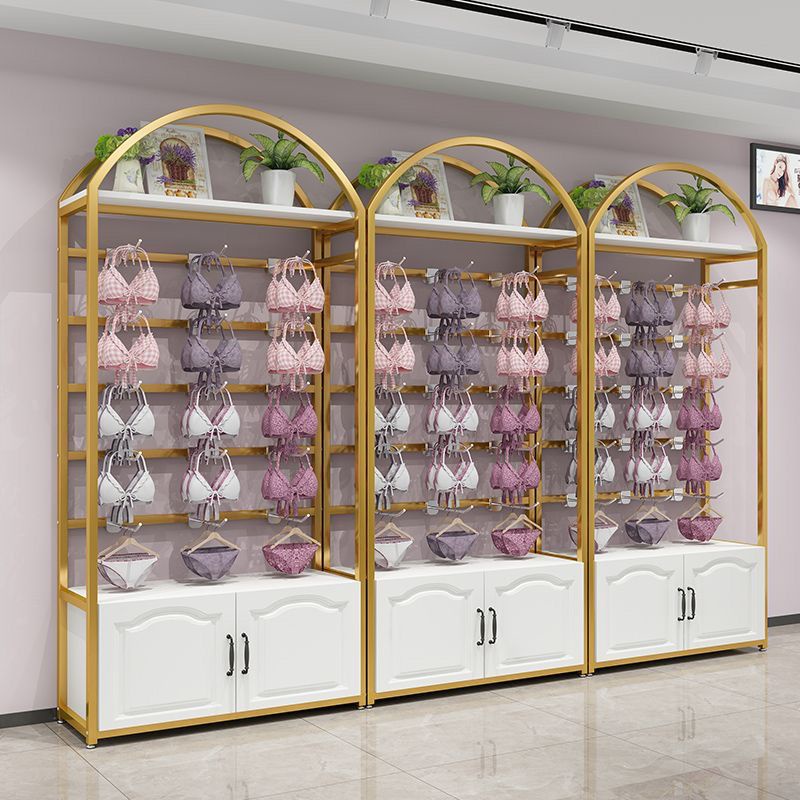 Underwear store shelf bra display stand floor panty display stand with ...