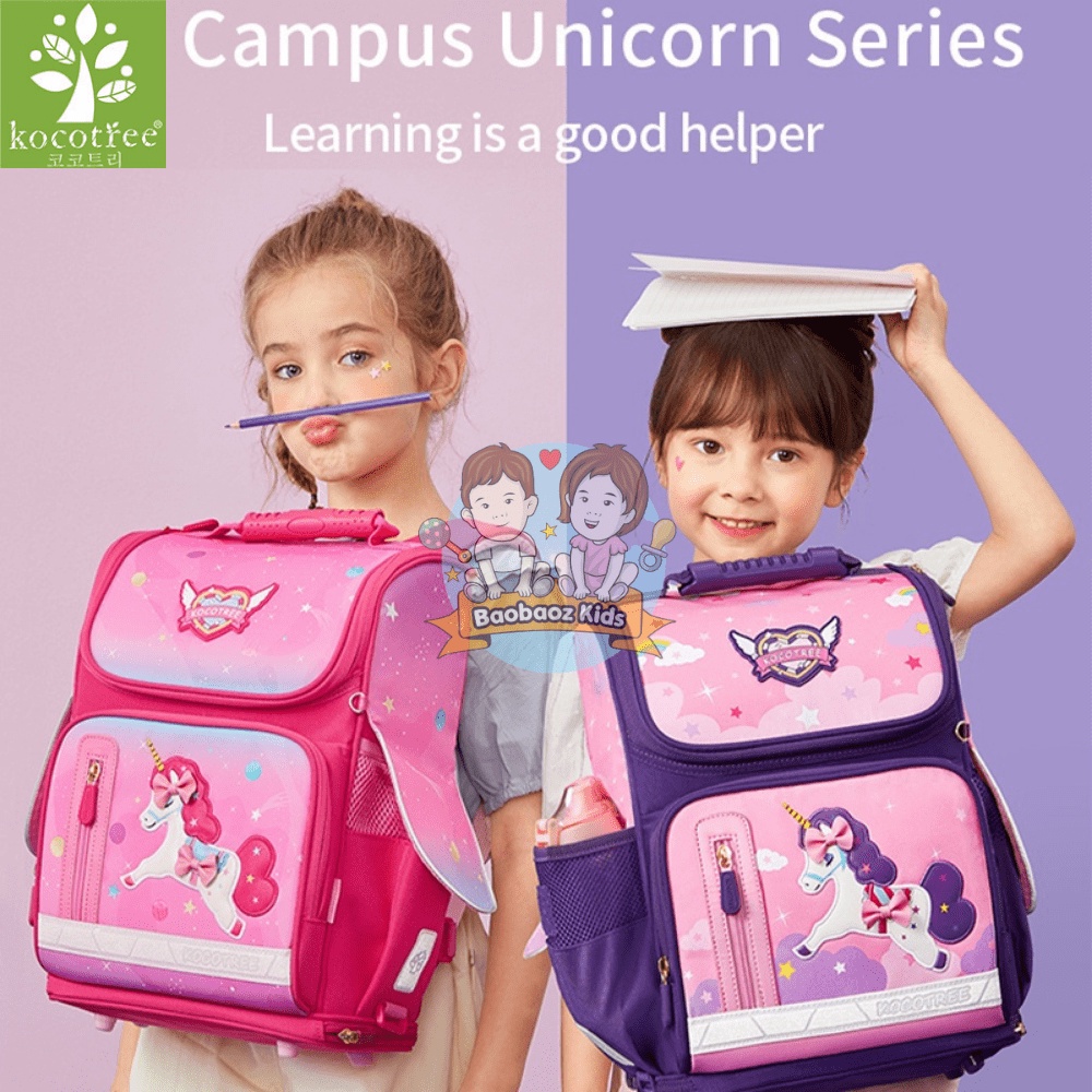 Kocotree Schoolbag Primary School Cute Unicorn Girls Children Bag ...