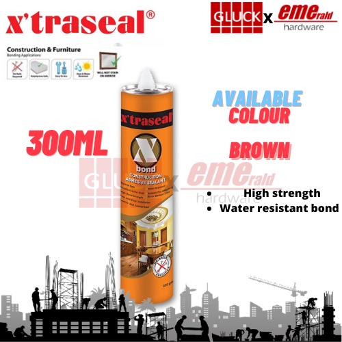 Xtraseal X-Bond Construction Adhesive Sealant 320GM / Xbond ...