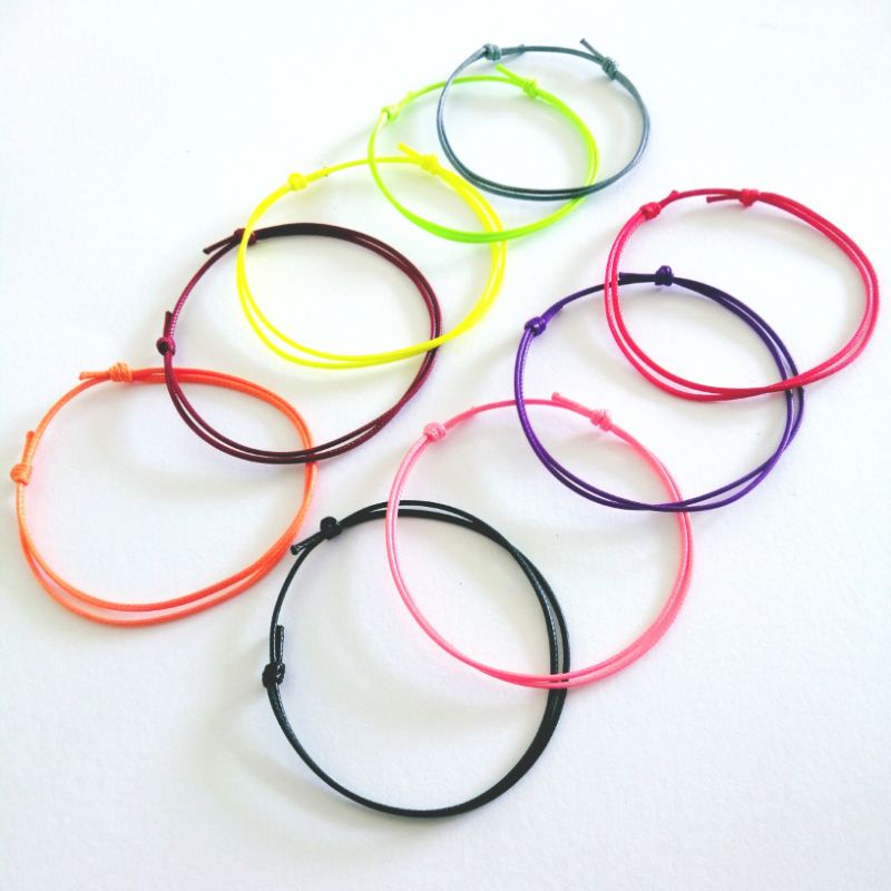 Fashion Adjustable Foot Rope Anklet Hand Rope Bracelet For Adult and ...