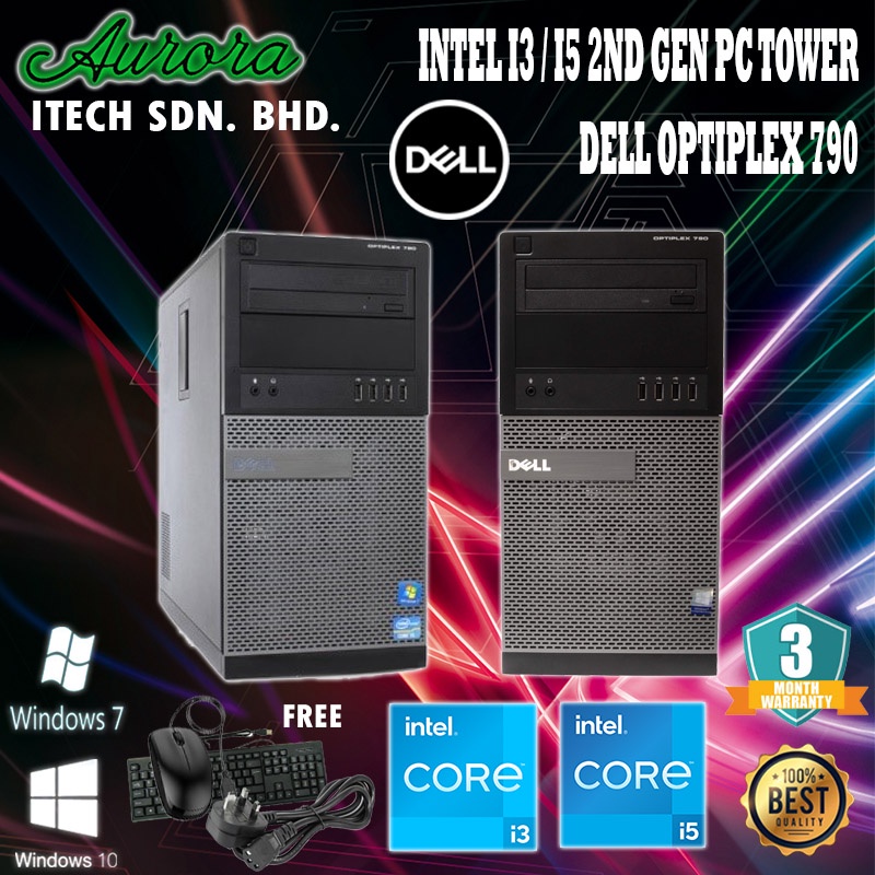 ( DELL OFFER INTEL I3 / I5 2ND GEN ) PC DELL OPTIPLEX 790 TOWER , INTEL ...