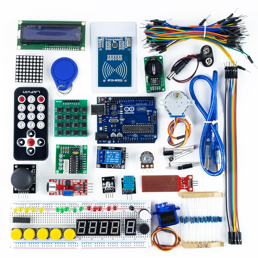 LAFVIN RFID Starter Kit Upgraded Version Sensors Learning Suit include ... LAFVIN RFID Starter Kit Upgraded Version Sensors Learning Suit include ...