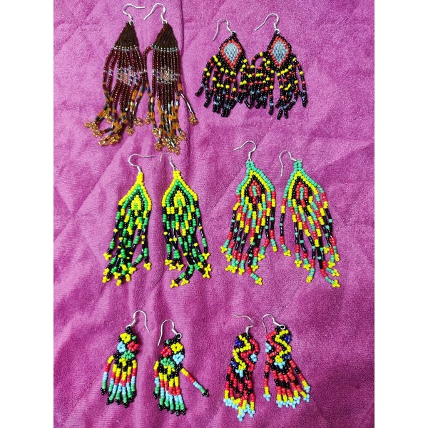 Anting anting manik tradisional berbagai warna. | Shopee Malaysia