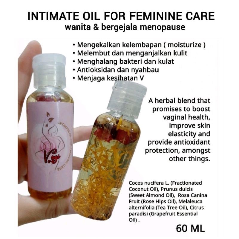 VAGI OIL INTIMATE OIL FOR LADIES ( setiap wanita perlu ada ! ) | Shopee ...