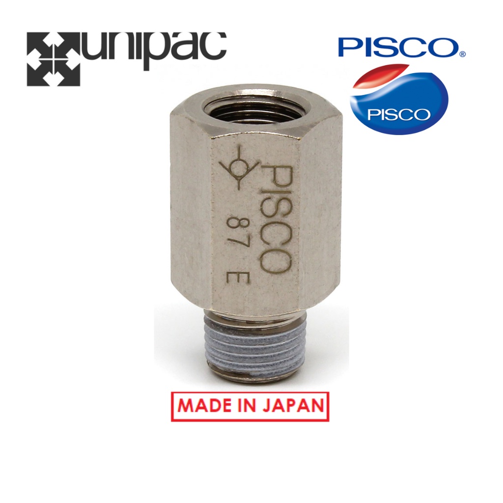 Pneumatic Fitting Pisco Check Valve Bush Type Thread R 1/8"(control ...