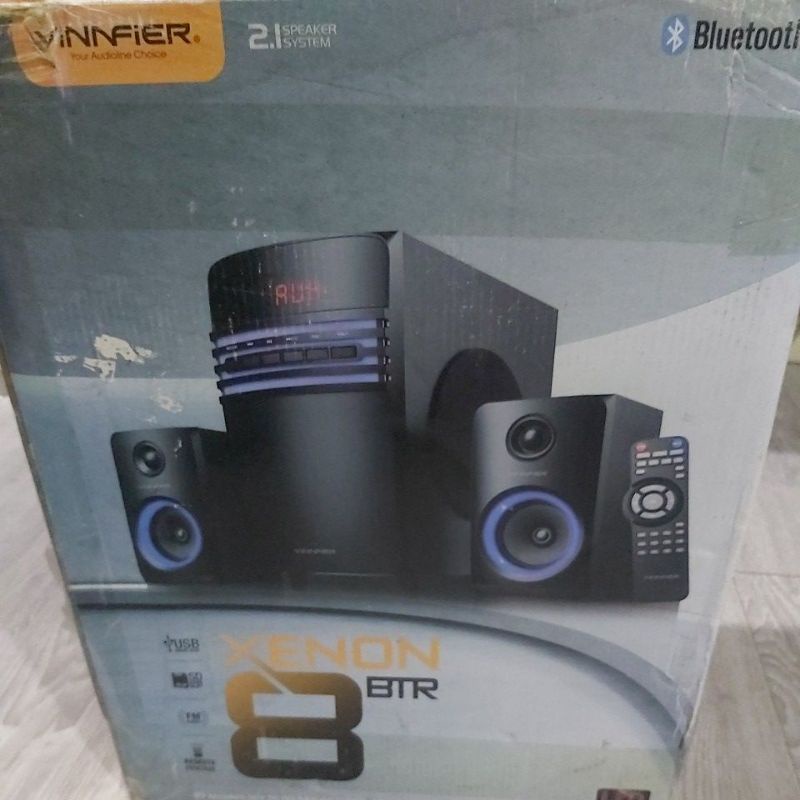 vinnfier xenon 8 BTR 2.1 speaker system | Shopee Malaysia