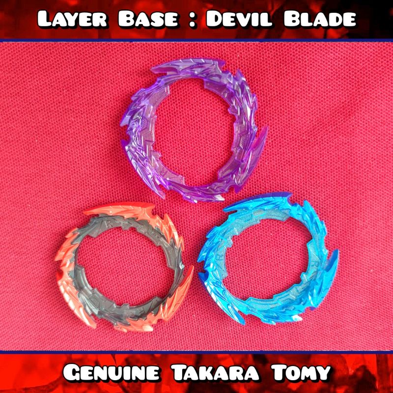 Devil Blade For Belial (Genuine Beyblade Takara Tomy) | Shopee Malaysia
