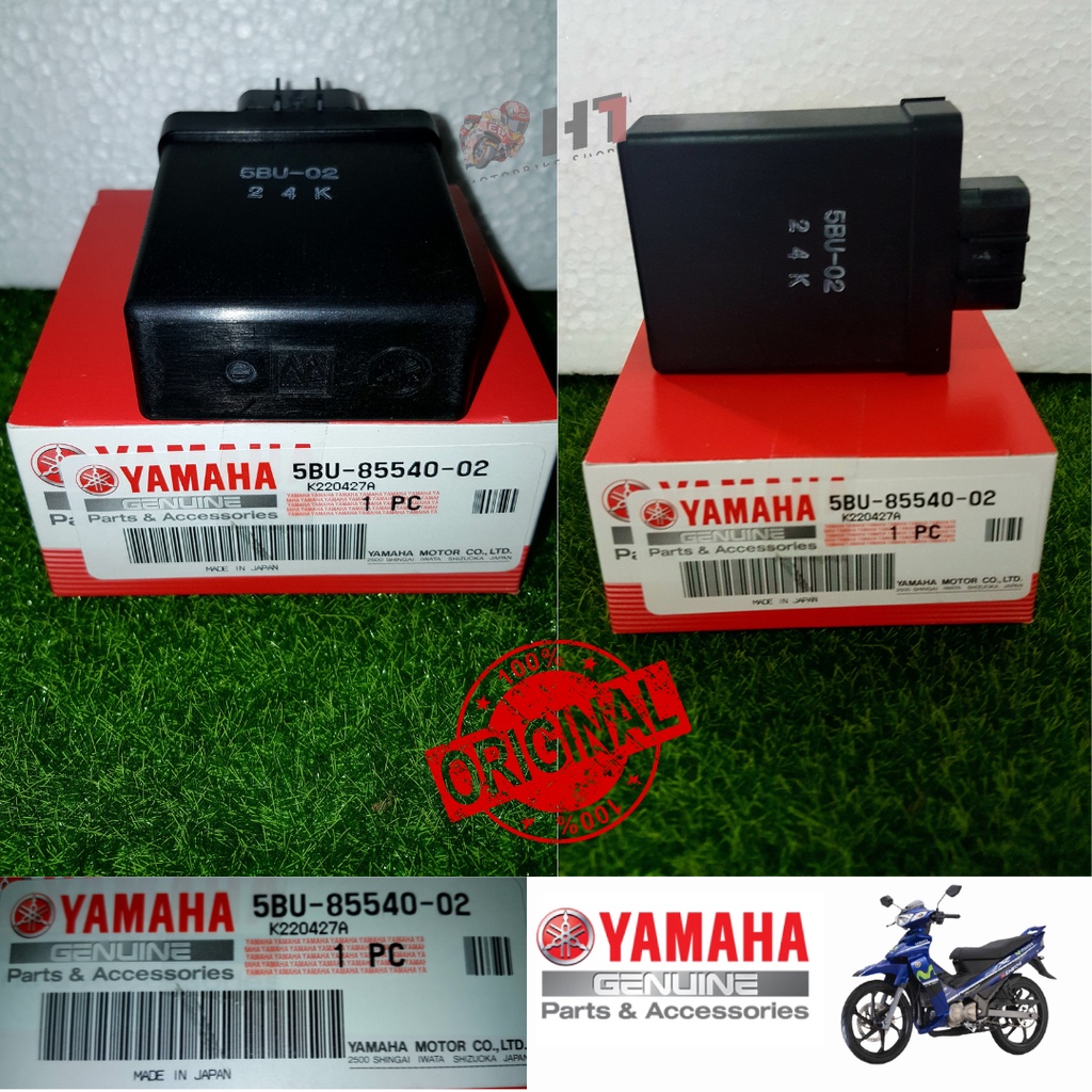 Y125 CDI UNIT ASSY STANDARD [MADE IN JAPAN] [100% ORIGINAL YAMAHA] - 5BU-85540-02 | Shopee Malaysia