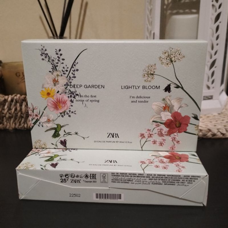 Zara Deep Garden + Zara Light Bloom EDP (2x30ml) | Shopee Malaysia