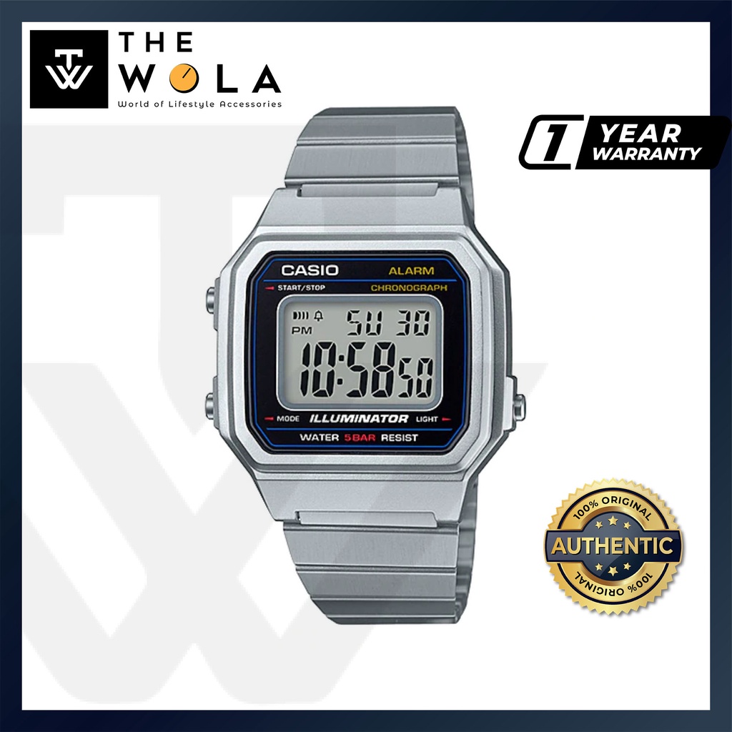 Casio Vintage Digital Watch B650W (B650WD-1A / B650WC-5A) Series ...