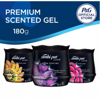 Ambi Pur Luxe Room Perfume Air Freshener Gel Midnight Forest & Jasmine ...