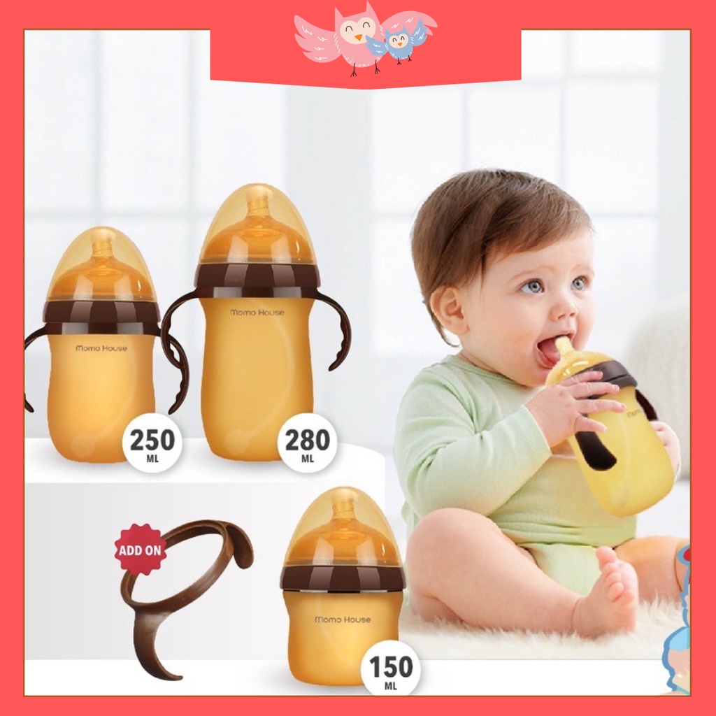 Silicone Baby Milk Bottle Botol Susu Newborn & Kids Anti Colic Feeding ...