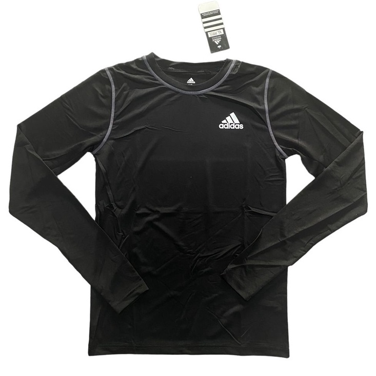 Inner Long Sleeve Black Microfibre | Inner Baju Lengan Panjang Hitam ...