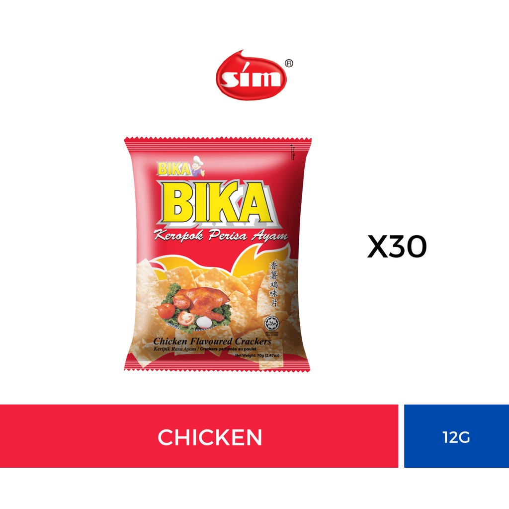 HUAHUAT BIKA/FIKA ASSORTED FLAVORED SNACKS (30X12G) | Shopee Malaysia