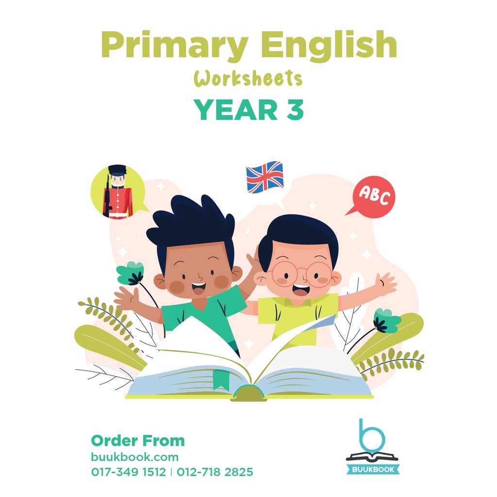 Cambridge Primary Year 3 English Worksheet *printed* | Shopee Malaysia