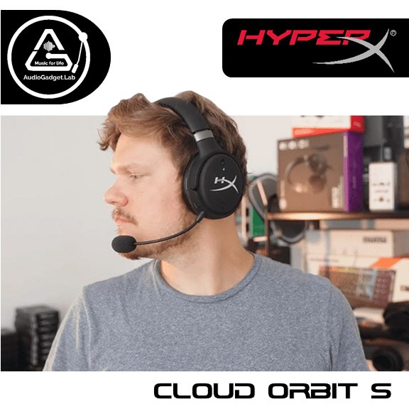 HyperX Cloud Orbit S 7.1 Surround Sound Gaming Headset with 3D Head Tracking Technology ...