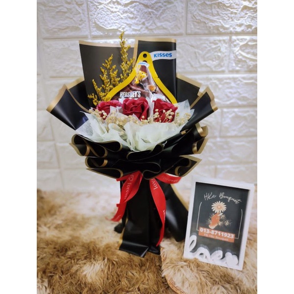 bouquet birthday & best wishes bajet | Shopee Malaysia